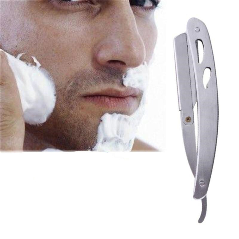 Classic Men Razor Stainless Steel Manual Shaver Ba... – Vicedeal