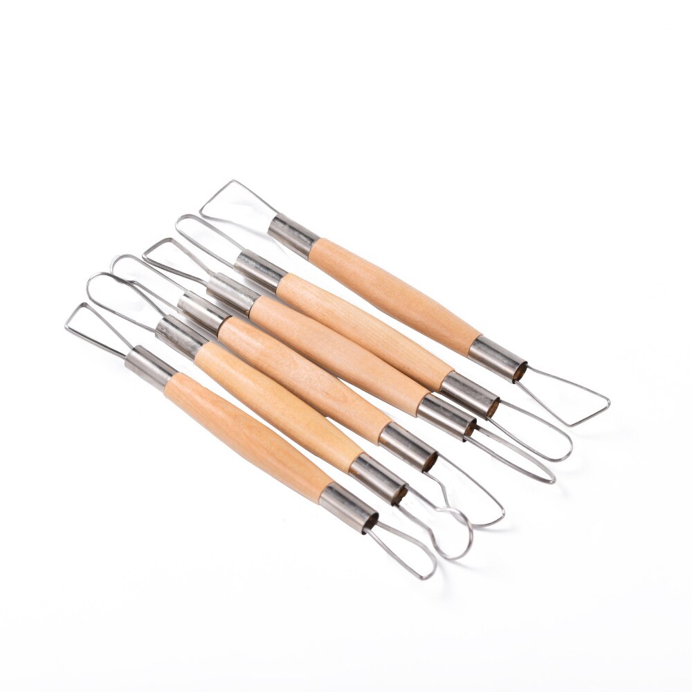 Pottery tools 6sets of double-headed flat wire kni... – Vicedeal