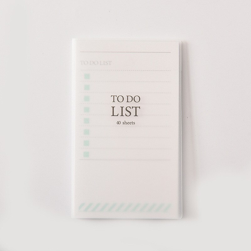 40 Sheets Matte Plastic Cover Papier Notebook Scho... – Vicedeal