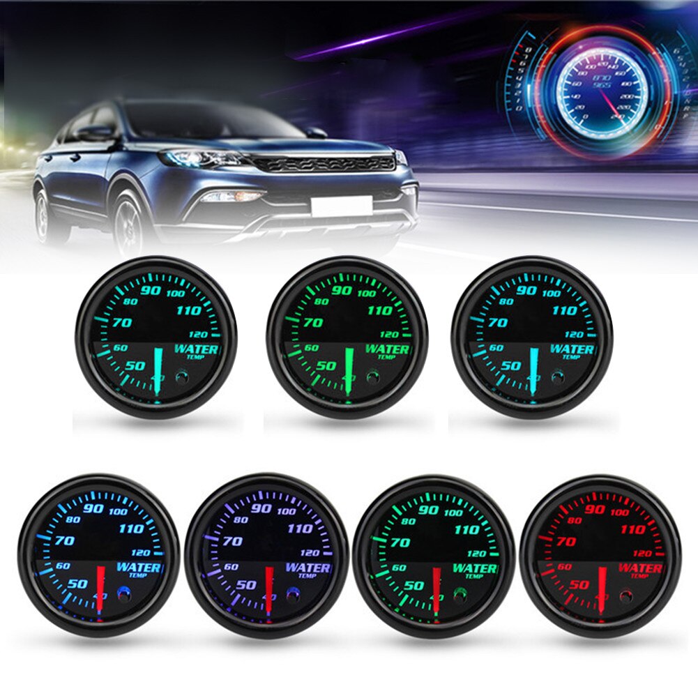Universal 52mm 7 Color LED Car Water Coolant Tempe... – Vicedeal