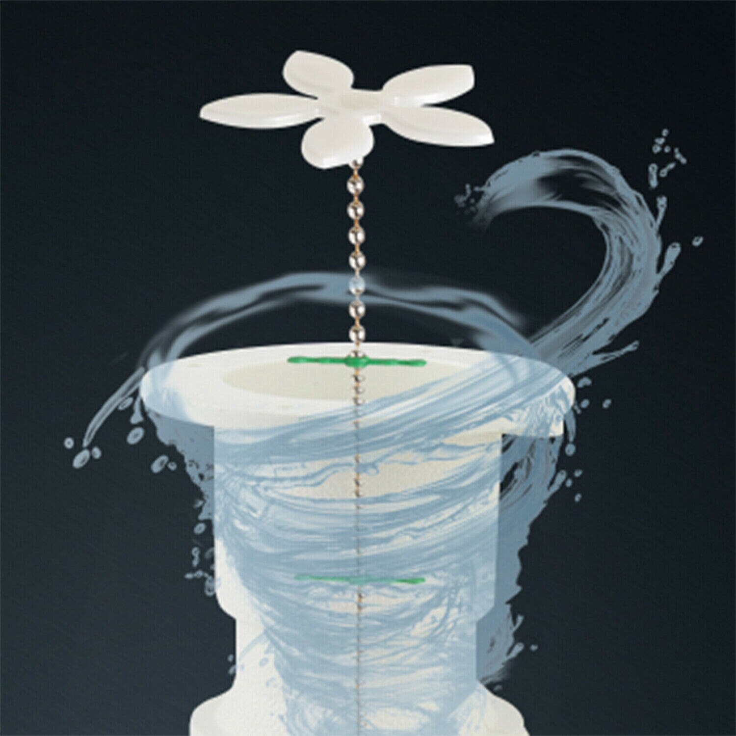 20PCS Bathtub Drain Chain Hair Clog Remover floor ... – Vicedeal