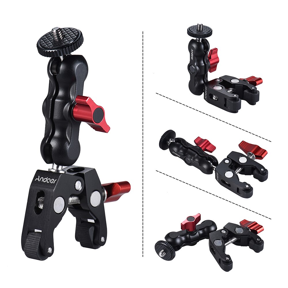 Andoer Multi-function Super Clamp Ball Head Clamp ... – Grandado