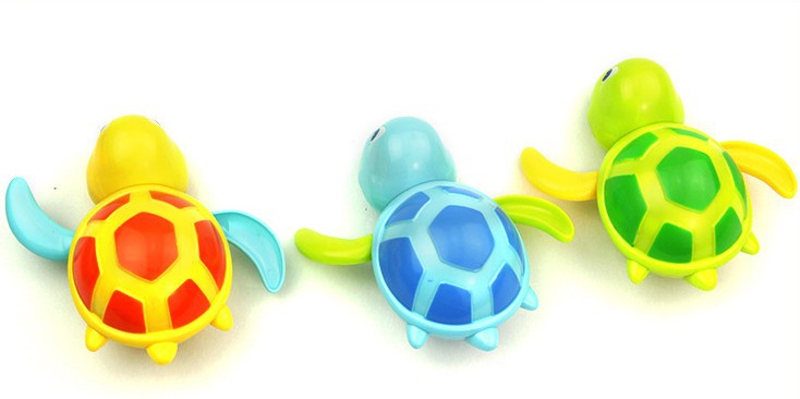Baby bath bathing swim clockwork toy turtle toys f... – Vicedeal