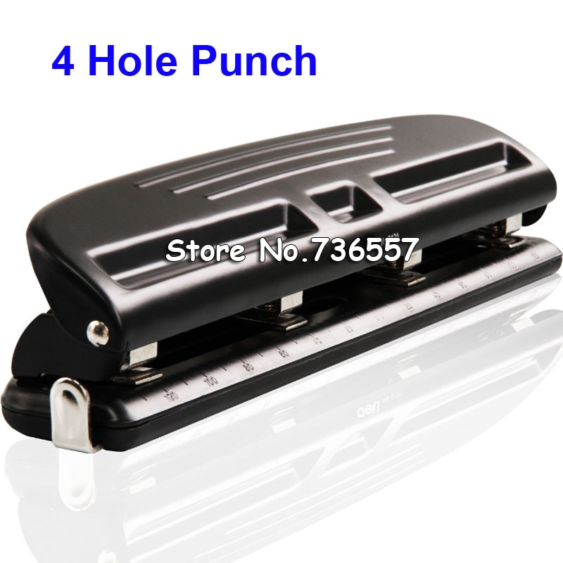 Metal 4 Hole Punch дырокол Adjustable A2 A3 A4 Pap... – Vicedeal