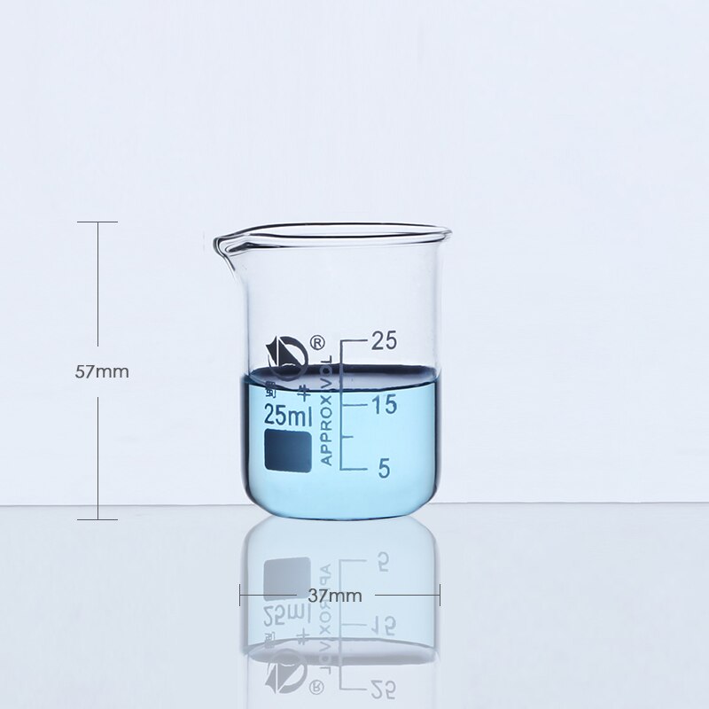 Lab High Borosilicate Glass Beaker Laboratory Grad... – Grandado
