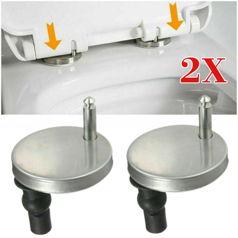 2pcs WC Toilet Seat Hinge Fittings Quick Release H... – Vicedeal