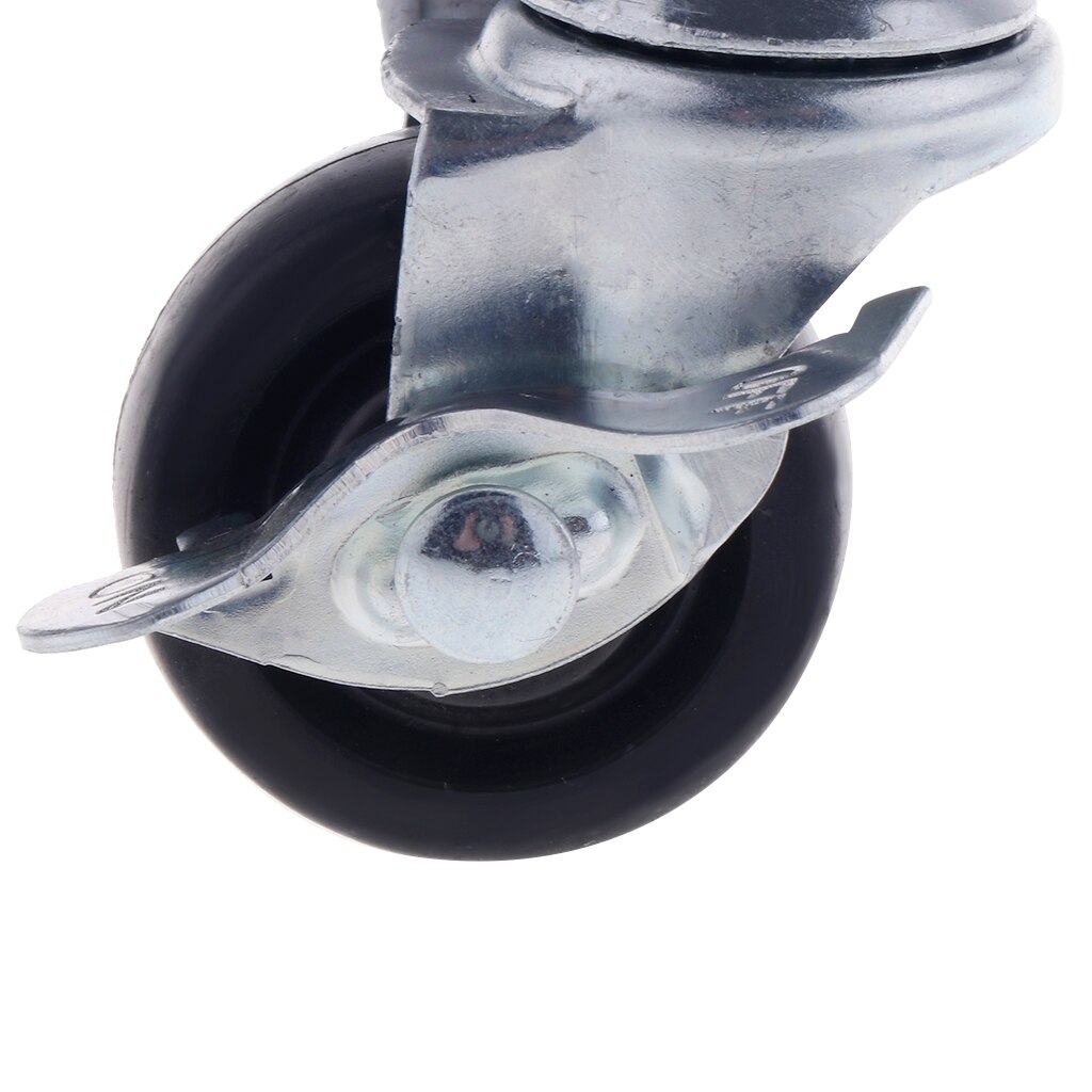 1.5 Inch Rubber Swivel Plate Caster Wheel M8, Equi... – Vicedeal