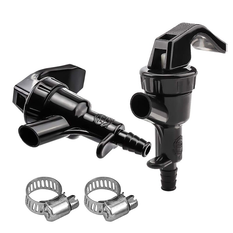 Picnic Taps,Black Squeeze Faucet Party Tap(2pc) Fo... – Vicedeal
