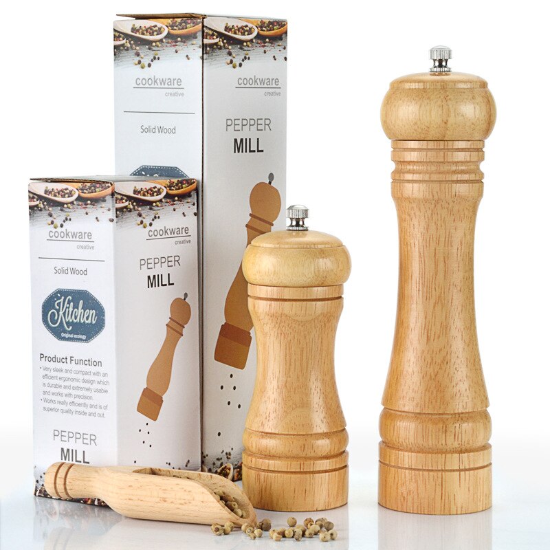 Hout Zout En Peper Molen Set, 5 Inch, 8Inch En 10 ... – Grandado