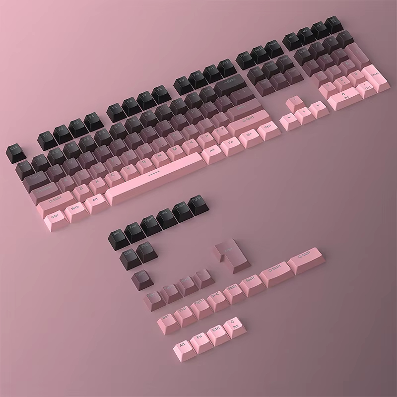 168 Keys Double Shot PBT Keycap Custom WOB Keycap ... – Vicedeal