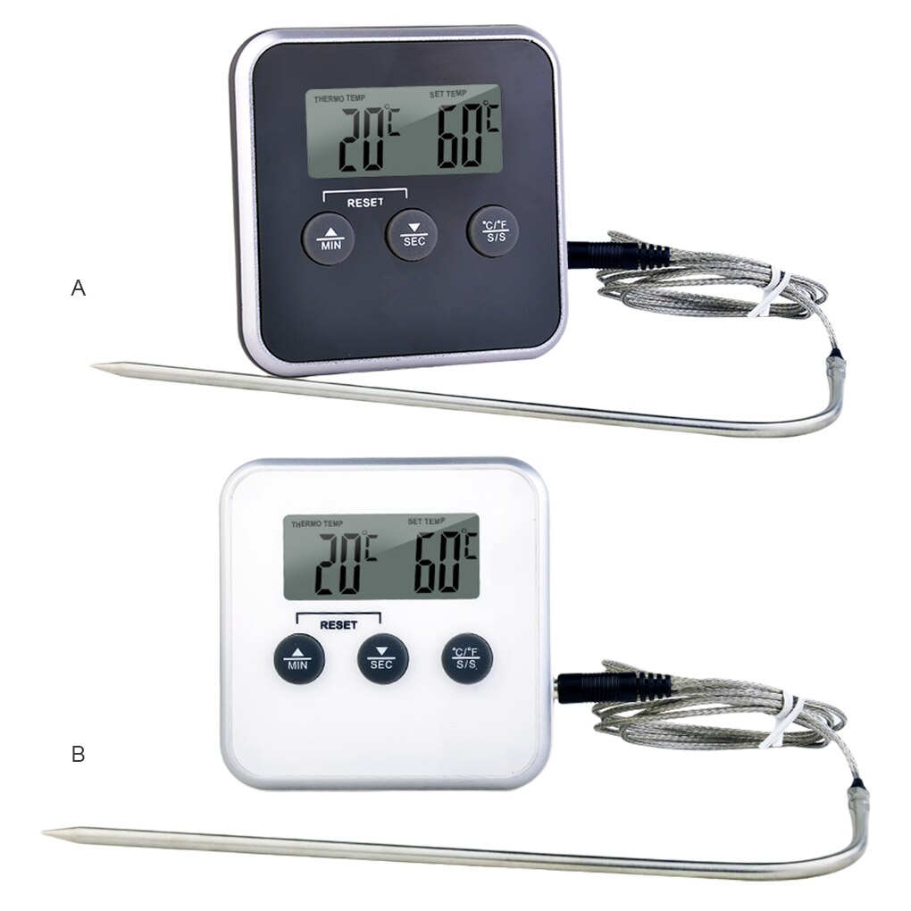 Lcd Digitale Voedsel Thermometer Probe Bbq Vlees W... – Vicedeal