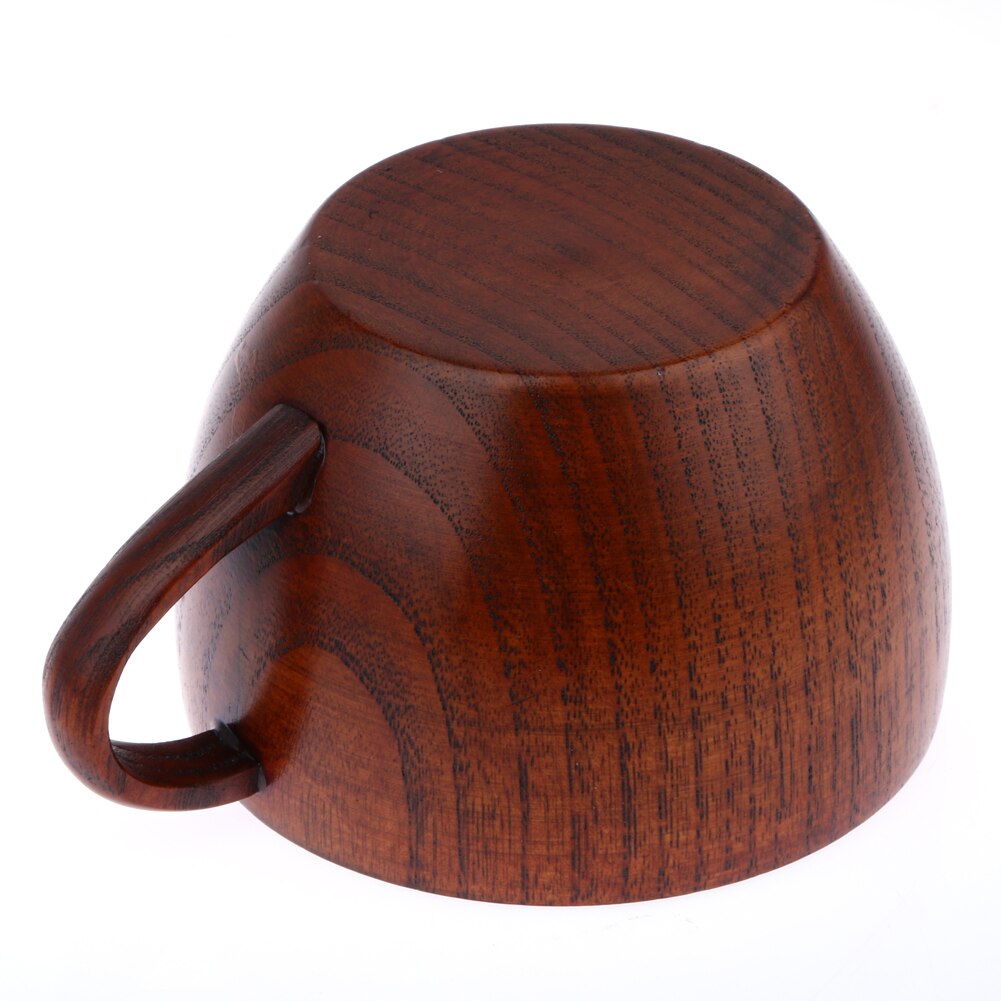 210ml Coffee Cup Natural Jujube Wooden Cup with Ha... – Grandado