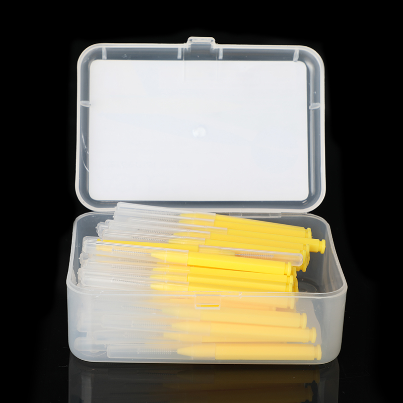 60 st tandtråd push-pull interdentalborstar 0.7mm ... – Grandado