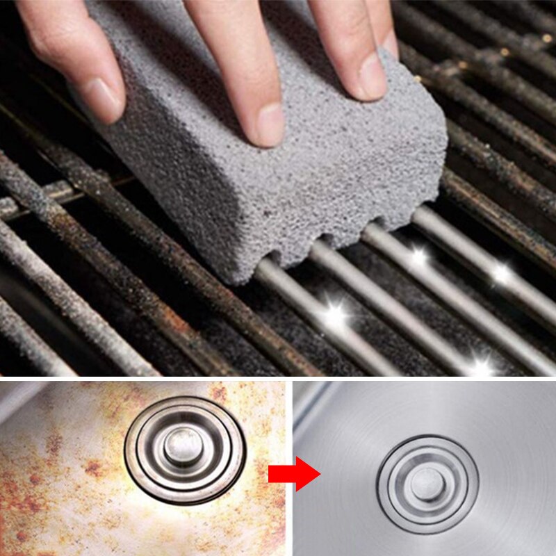 1Pc BBQ Grill Cleaning Brick Block Barbecue Cleani... – Vicedeal