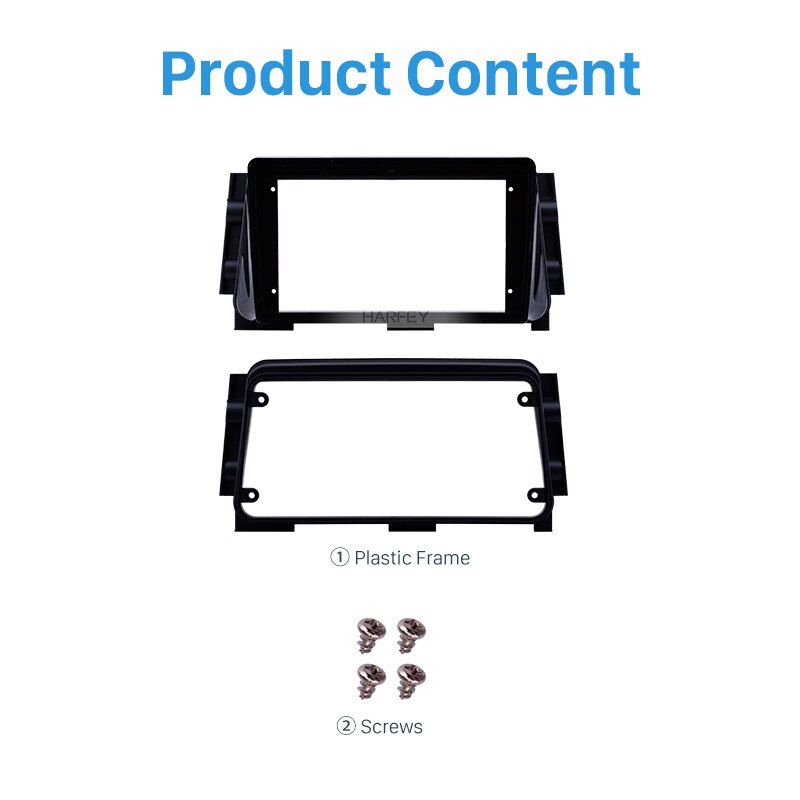 Harfey 2din car radio frame 9 inch For NISSAN MICR... – Grandado