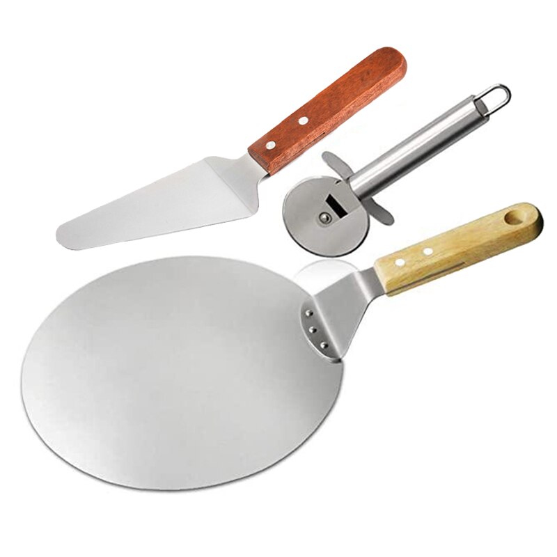 Pizza Tool Three-Piece Pizza Cutter, Pizza Crust, ... – Grandado