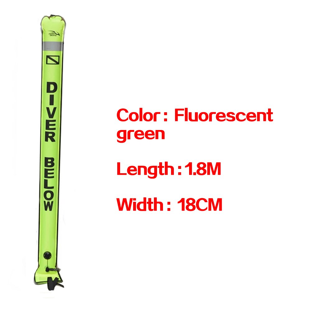 1.2 /1.5/1.8M Reflecterende Duiken Smb Boei Tweetr... – Grandado