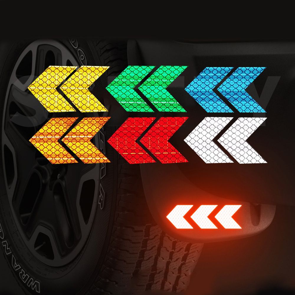 4Pcs Mountainbike Reflecterende Stickers Frame Vor... – Vicedeal