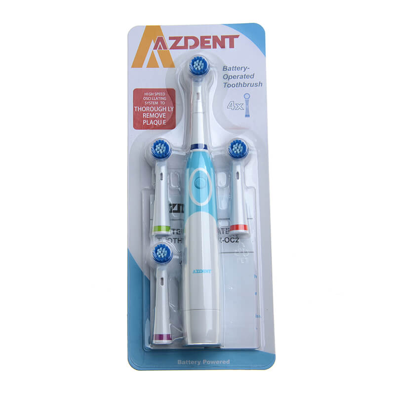Azdent Zahnbürste Batterie Oral Hygiene Gesundheit... – Vicedeal