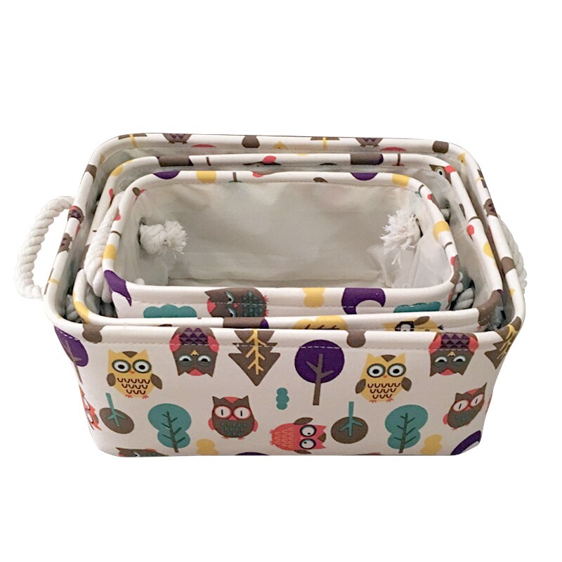 Owl Kid's Toys Storage Basket Desktop Sundries Org... – Vicedeal