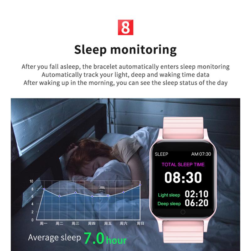 T96 Smart Watch IP67 Waterproof Sport Wristband EC... – Vicedeal