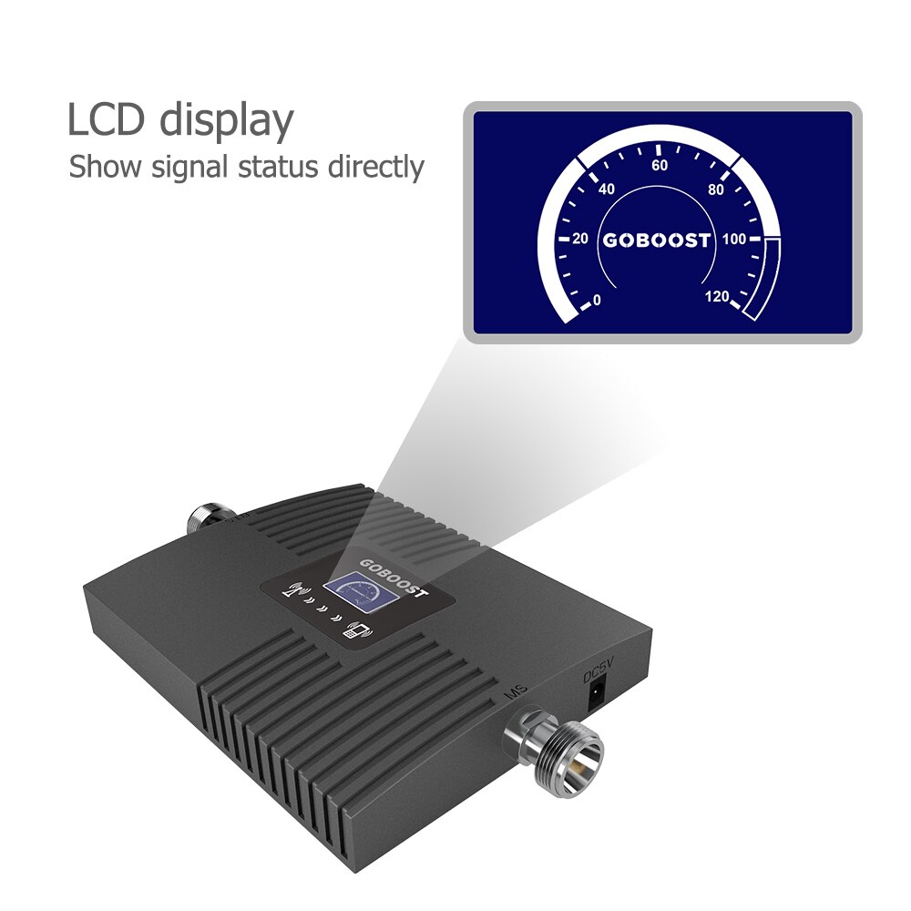 GOBOOST 3G4G Signal booster LCD Display 2100 MHz B... – Grandado