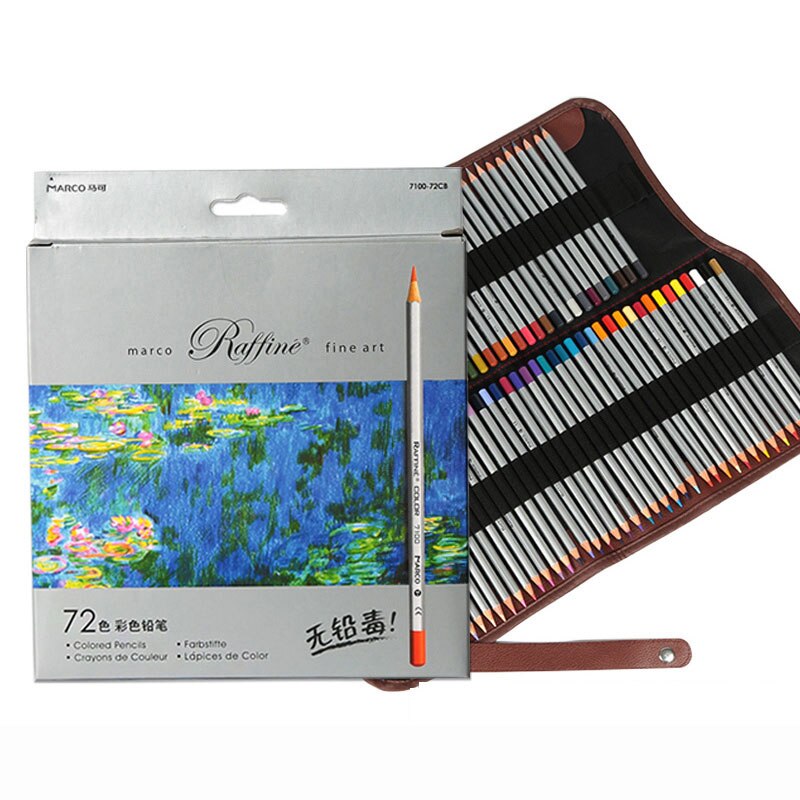Marco Raffine Buntstifte Farbige Bleistifte 48 72 ... – Grandado