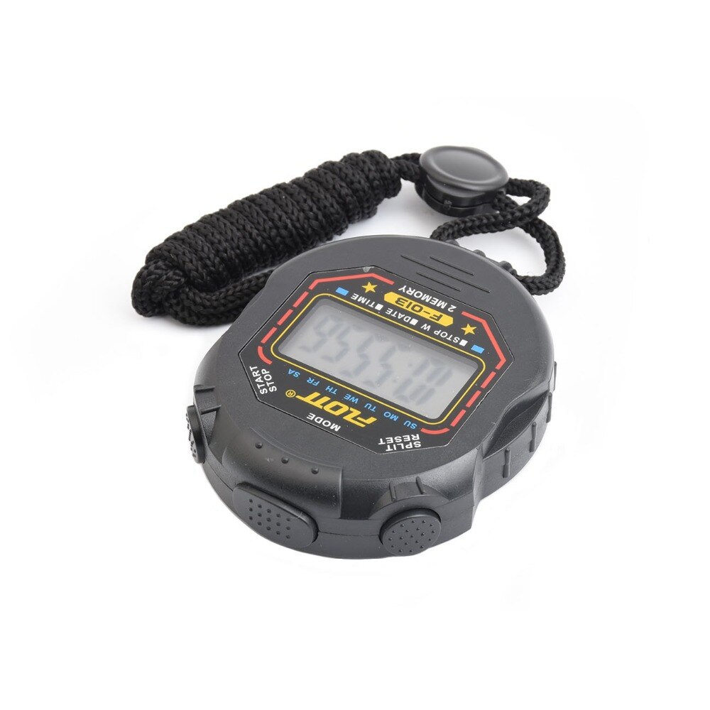 Electronic Stopwatch 2 Memory Second Chronograph f... – Vicedeal