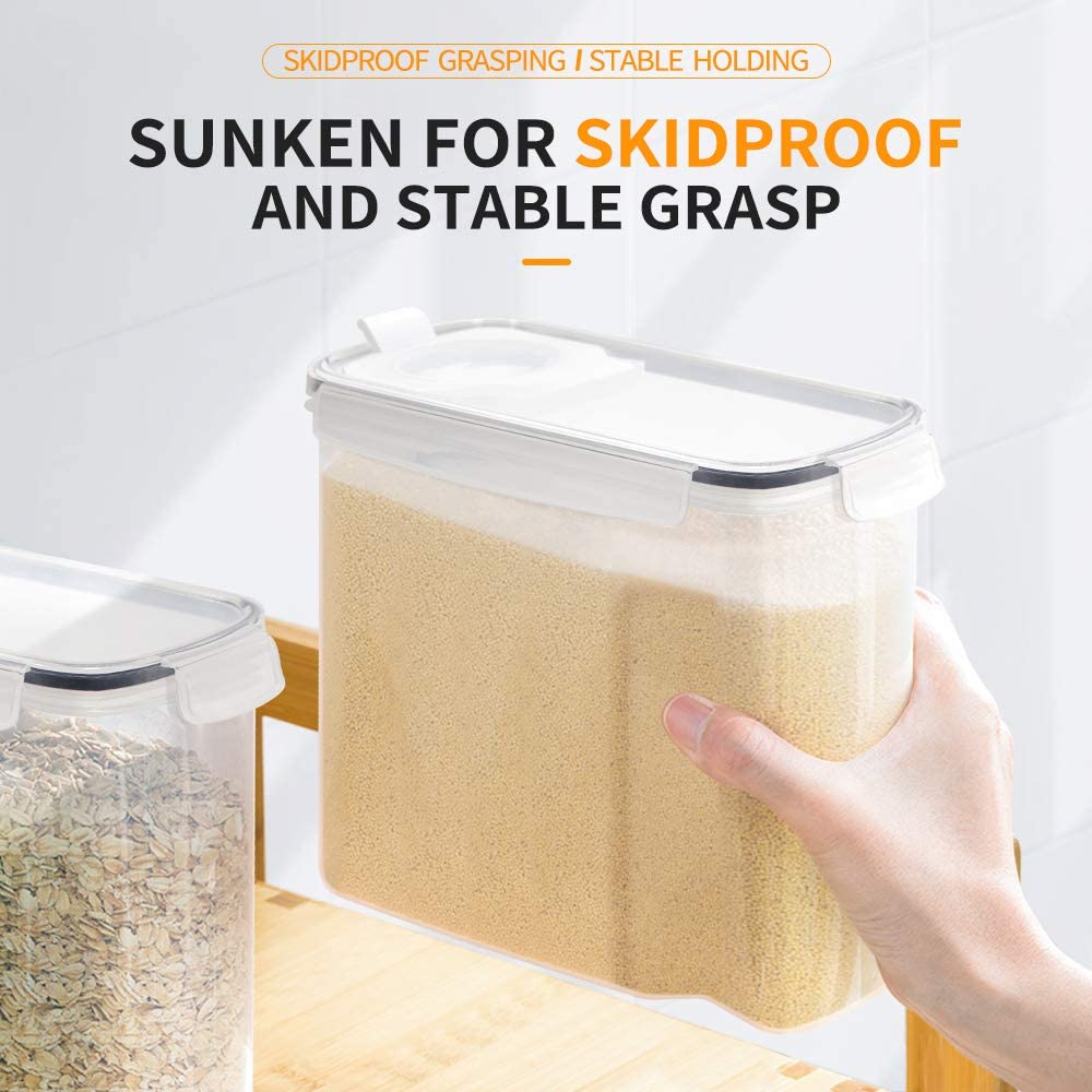 2.5L/4L Airtight Food Storage Containers High capa... – Grandado