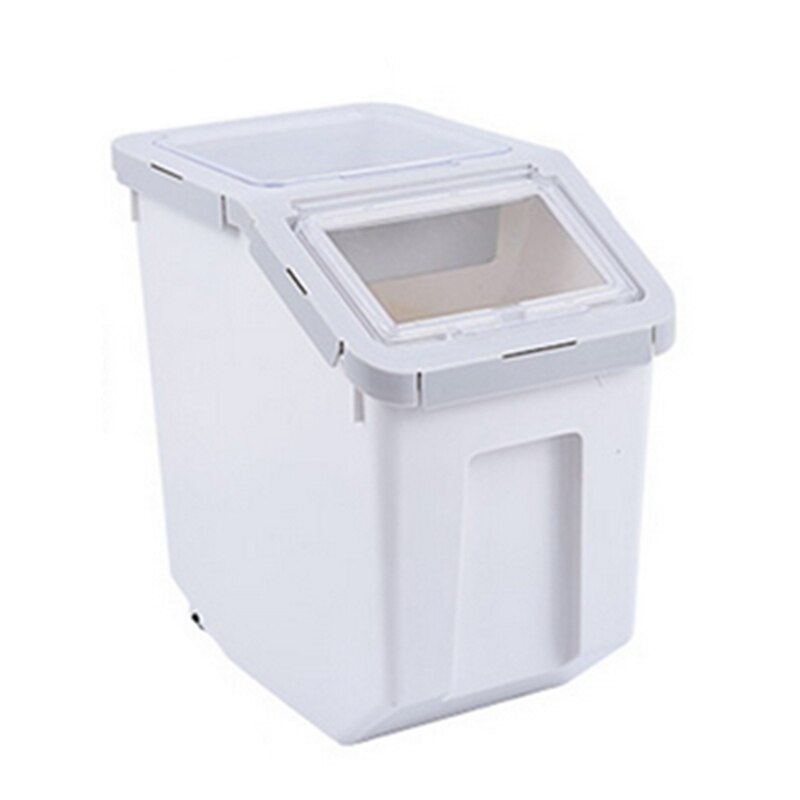 Pet Dog Feeder Storage Food Container Mildew Large... – Grandado