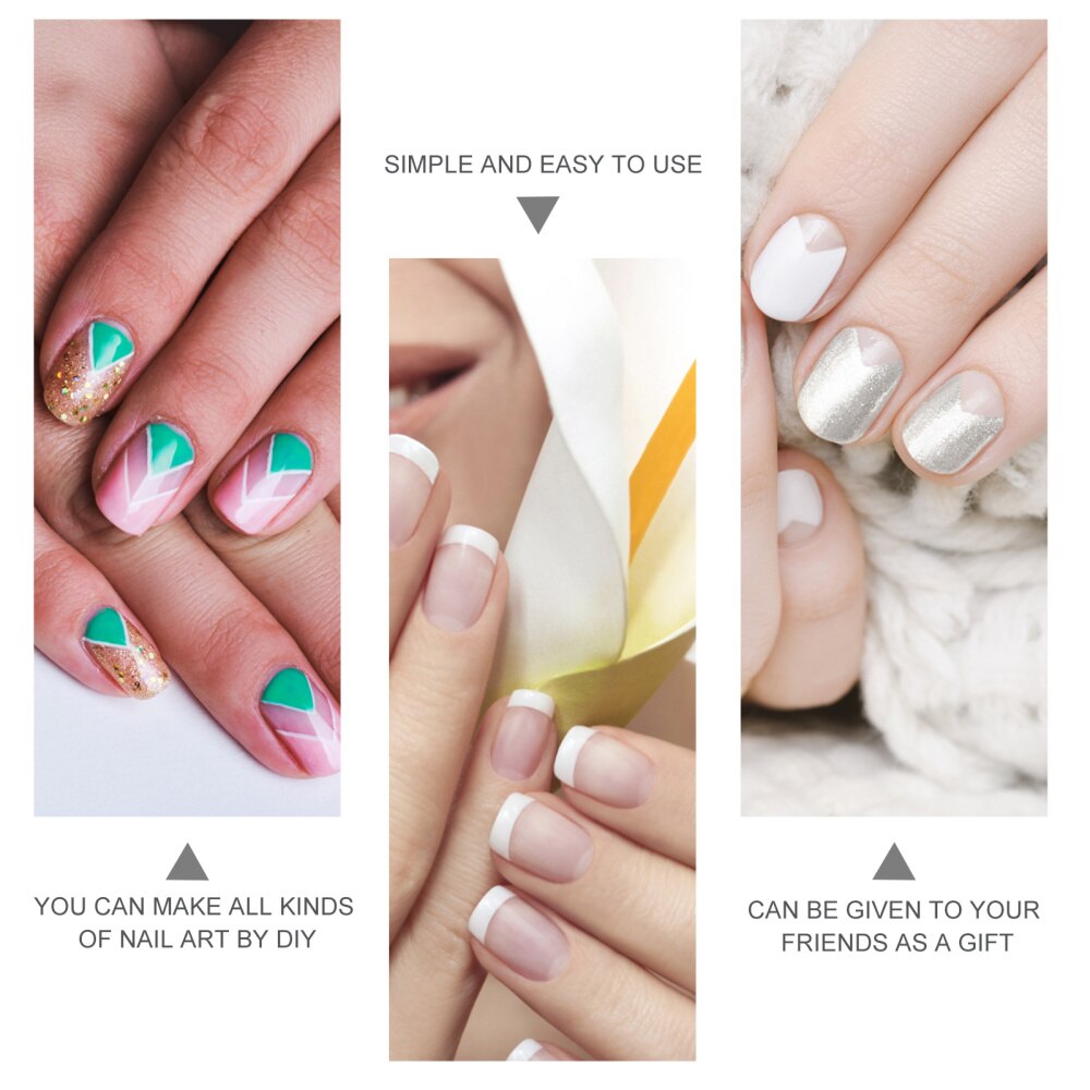 8pcs DIY Acrylic Nail Making Template Manicure Edg... – Grandado