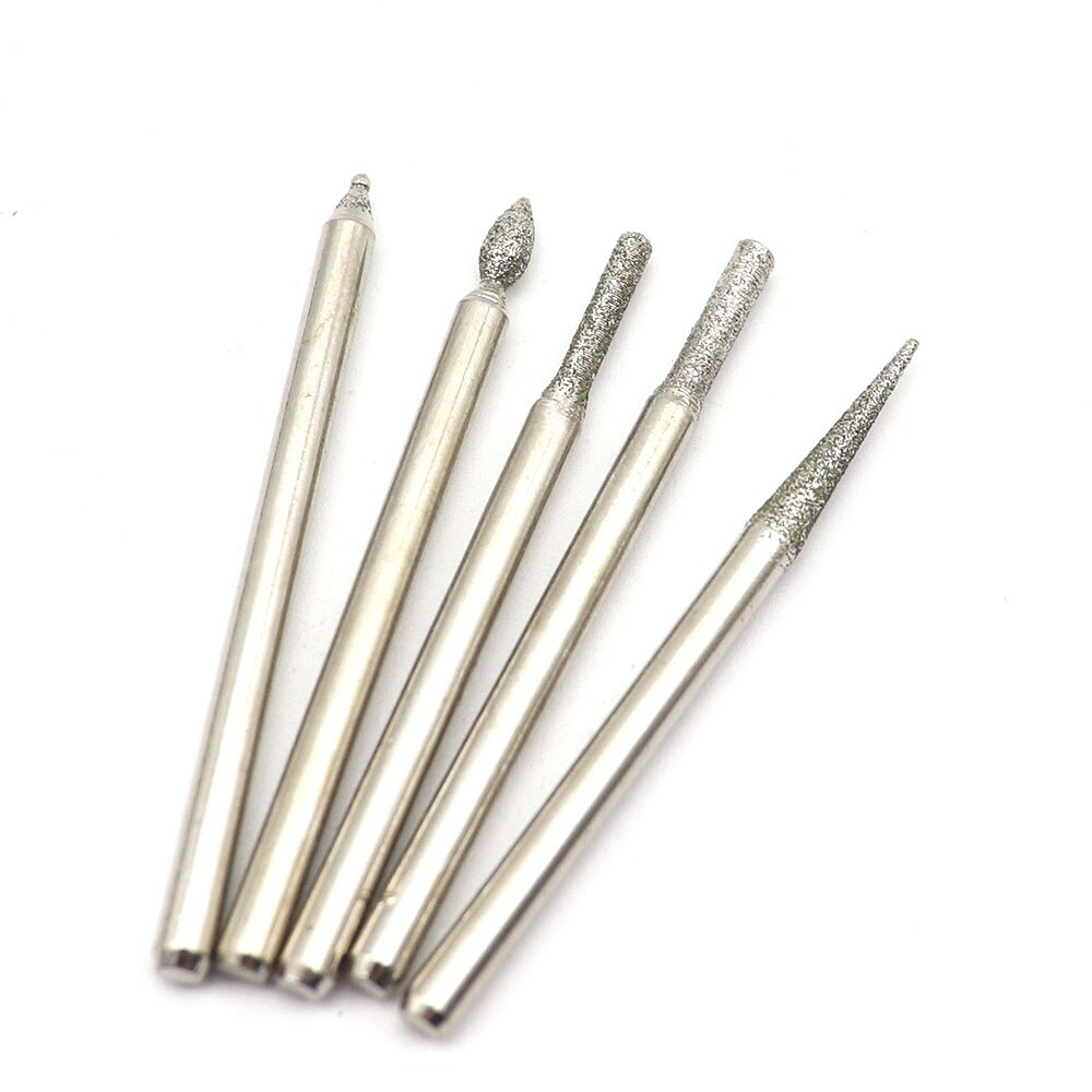 30 Stks/set Diamond Point Burr Bits Boor Hoofd Dre... – Vicedeal