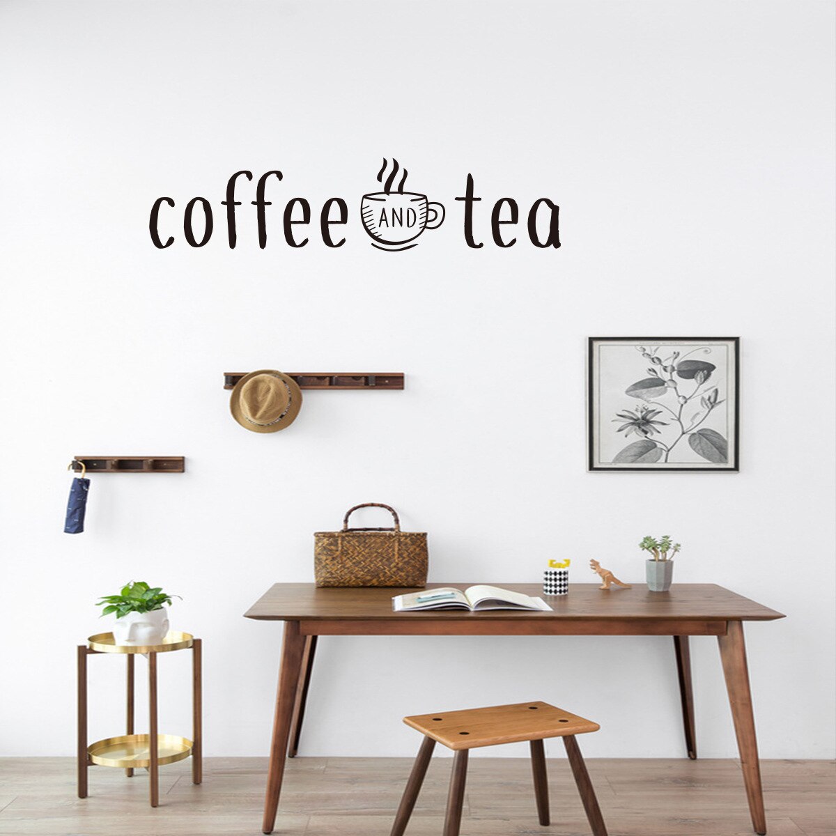 Coffee And Tea Wall Stickers Kitchen Decoration Wa... – Grandado