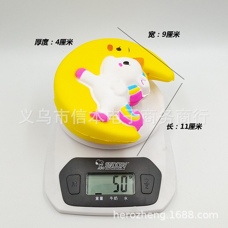 Squishy Toy Simulation Moon Unicorn Shape Slow Reb... – Grandado