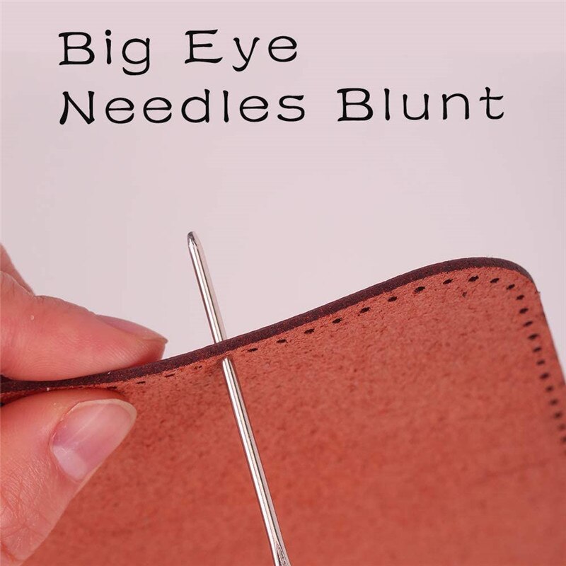 Nonvor 15 PCS Stainless Steel Large Eye Blunt Sewi... – Grandado