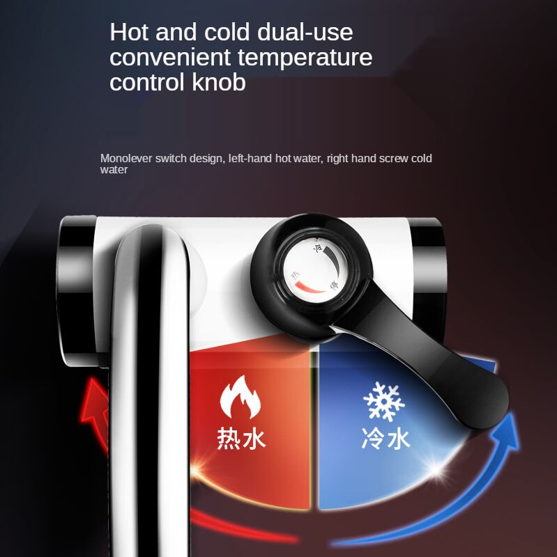 Temperature Display Instant Water Tap Tankless Ele... – Grandado