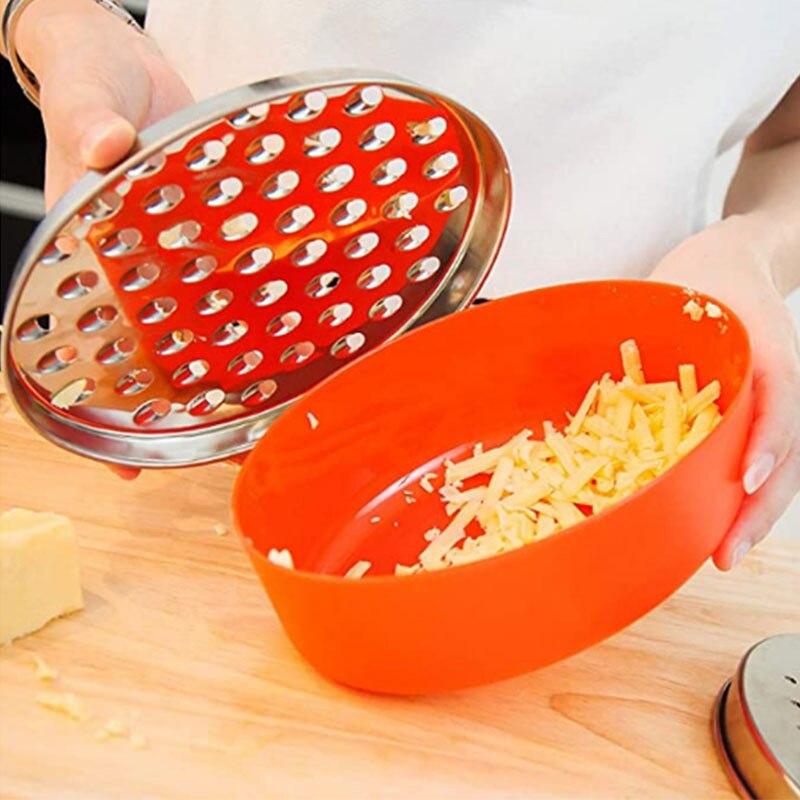 Kaas Rasp Citroen Zester Met Voedsel Opslag Contai... – Grandado