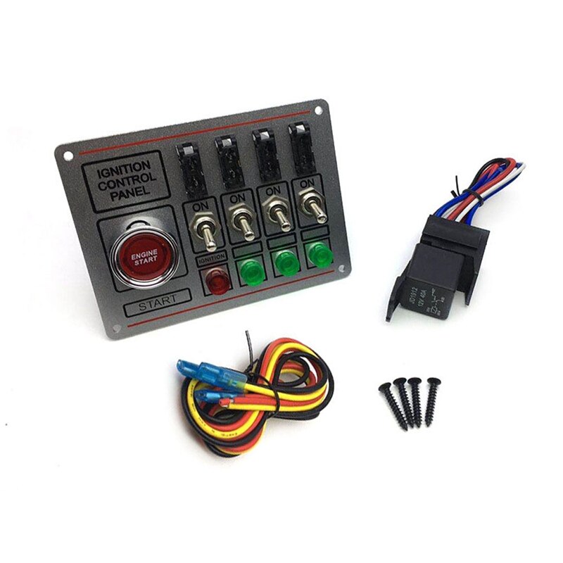 Car Switch Panel Ignition Switch+Toggle Quick Off ... – Grandado