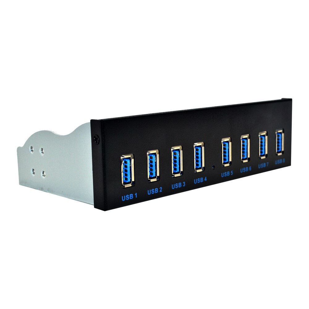8- port usb-hub usb 3 5.25 usb 3.0 frontpaneldelar... – Grandado