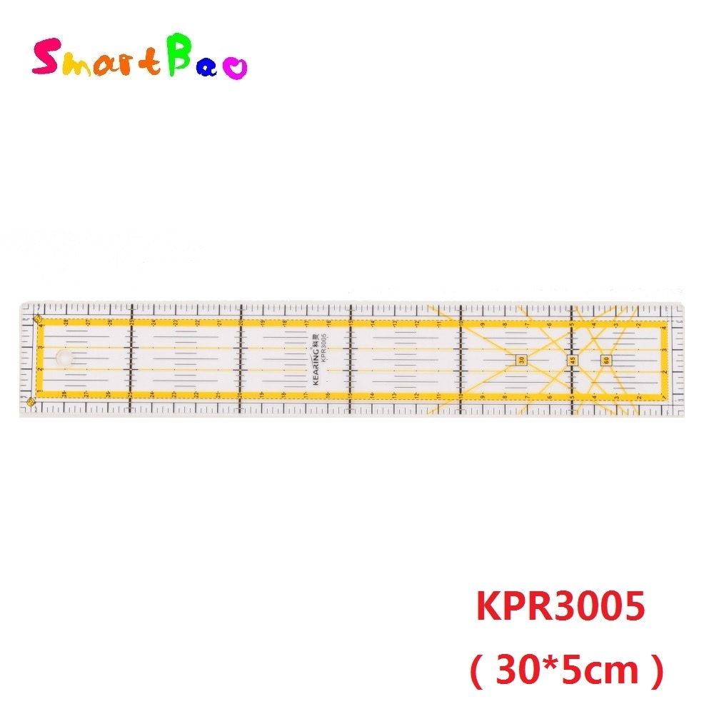 Acrylic Patchwork & Quiting Rulers Fluorescence Ye... – Grandado