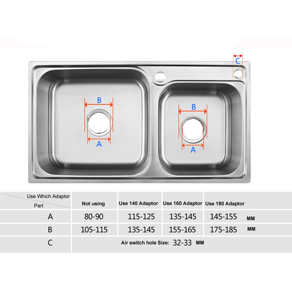 Flume reducer adaptor Outlet adaptor reducer of wa... – Grandado