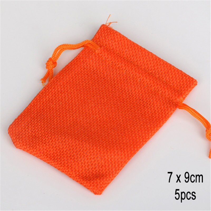 5pcs (7x9 cm) katoen Linnen Zakken Linnen Katoen K... – Vicedeal