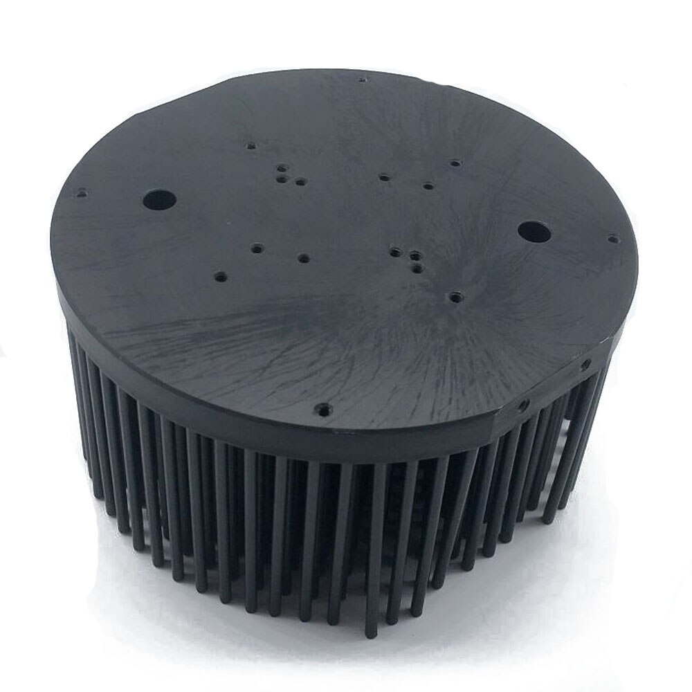 Round D133mm Pre-drilled led pin fin heatsink fit ... – Vicedeal