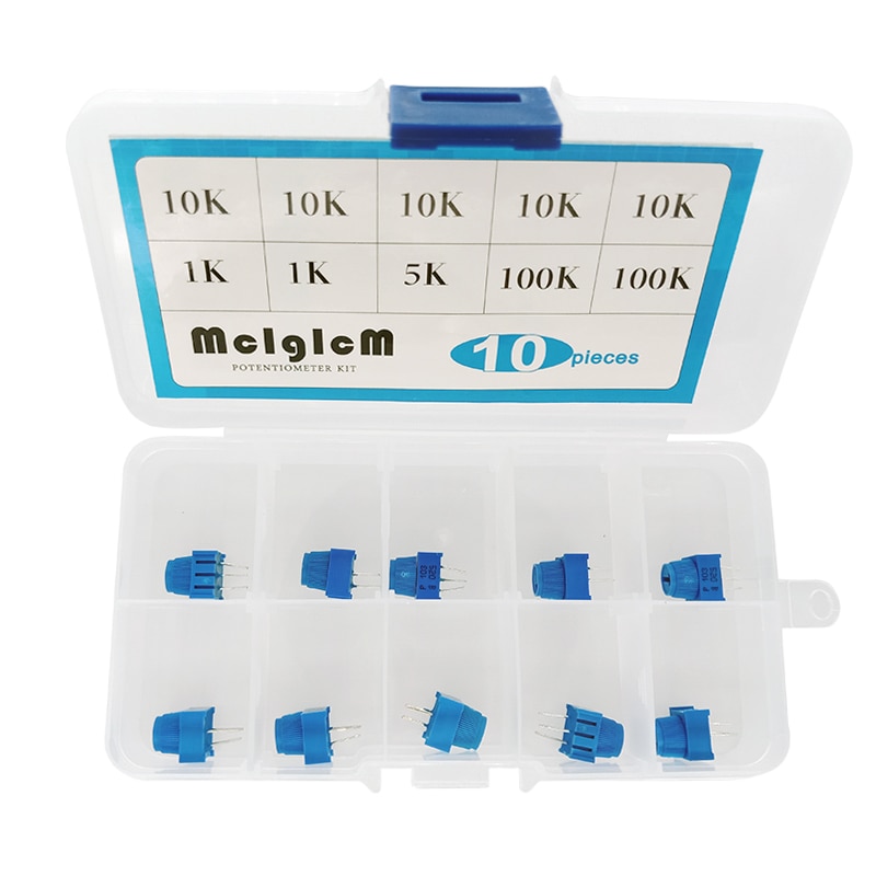 Mcigicm Potentiometer Kit 1k 5k 100k 10k Ohm Bread Vicedeal