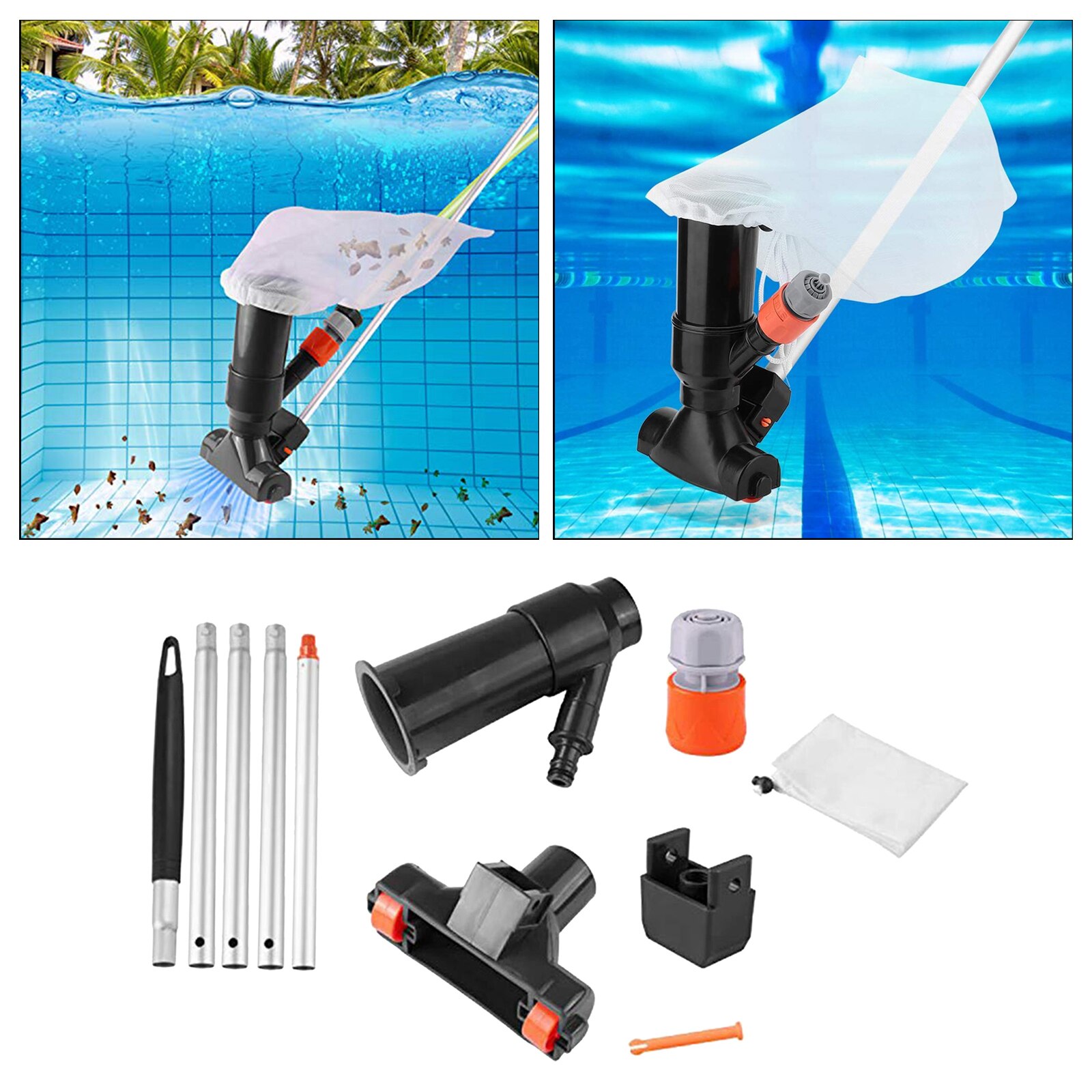 Suction Head Pool Pond Fountain Vacuum Cleaner Cle... – Grandado