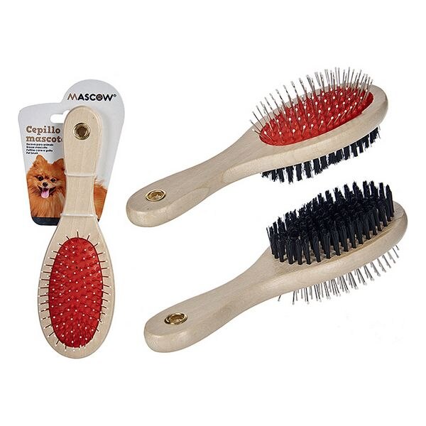 Hond Borstel Hout (6X24,5X9,5 Cm) – Grandado