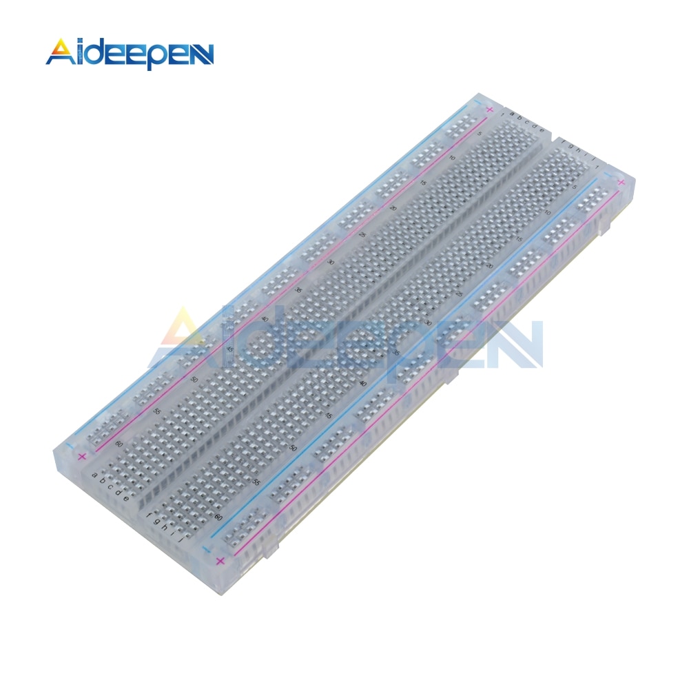 MB-102 Breadboard 830 Points Solderless PCB Bread ... – Grandado