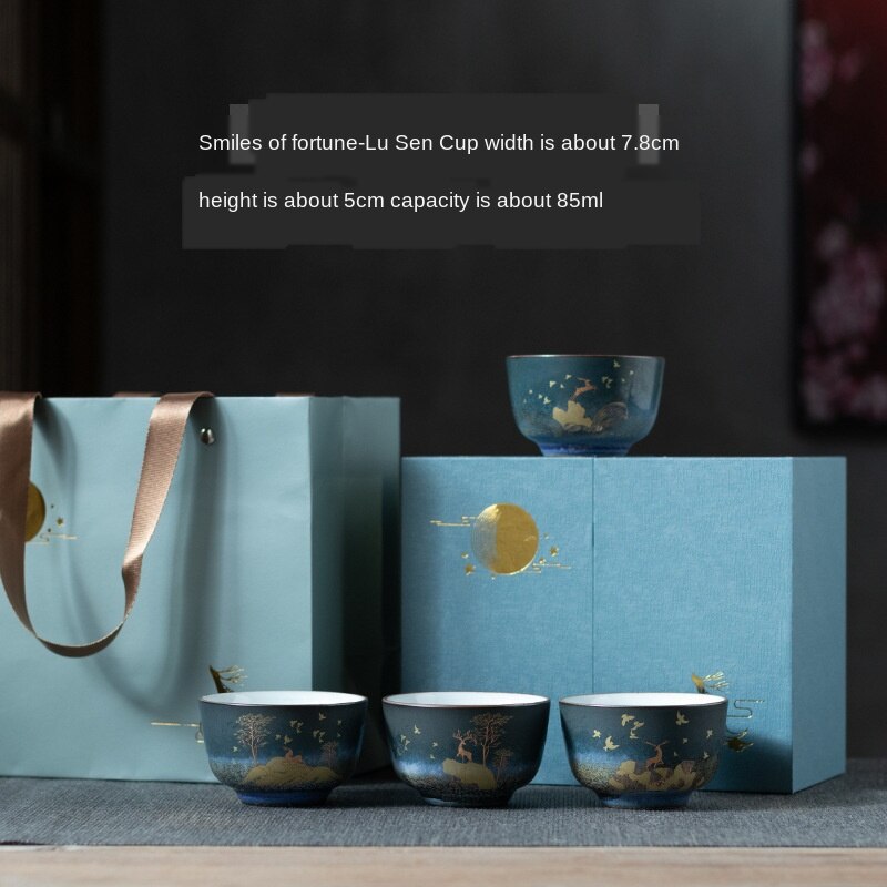 Porcelain Master Cup Set Office Tea Making Tea Cup... – Grandado