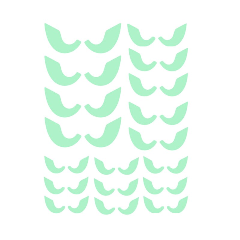 Wall Stickers Halloween Glowing Eye Paper Stickers... – Grandado