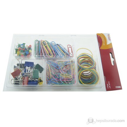 Office Set Paper Clips + Clamp + Rubber + Nail Bli... – Grandado